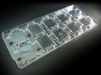 2015006 intel E5 cpu tray packaging plastic clamshell box MPK