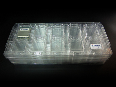 2015006 intel E5 cpu tray packaging plastic clamshell box MPK