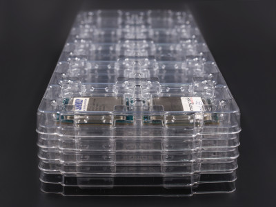 52.5x45 MPK2015006 intel E5 cpu tray packaging plastic clamshell box MPK