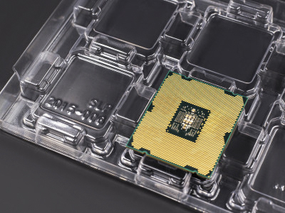 52.5x45 MPK2015006 intel E5 cpu tray packaging plastic clamshell box MPK