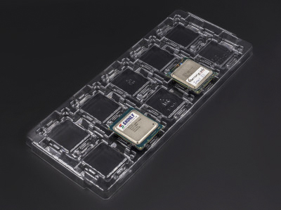 2015006 intel E5 cpu tray packaging plastic clamshell box MPK