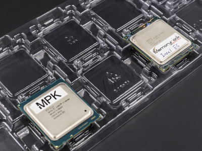 2015006 intel E5 cpu tray packaging plastic clamshell box MPK