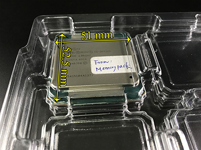 intel amd cpu processor esd tray container packaging antistatic conductive
