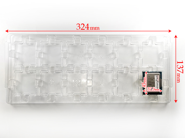 45x37.5 500706266 cpu tray Intel 45.0 mm x 37.5 mm LGA1700 i9-12900 i7 ...