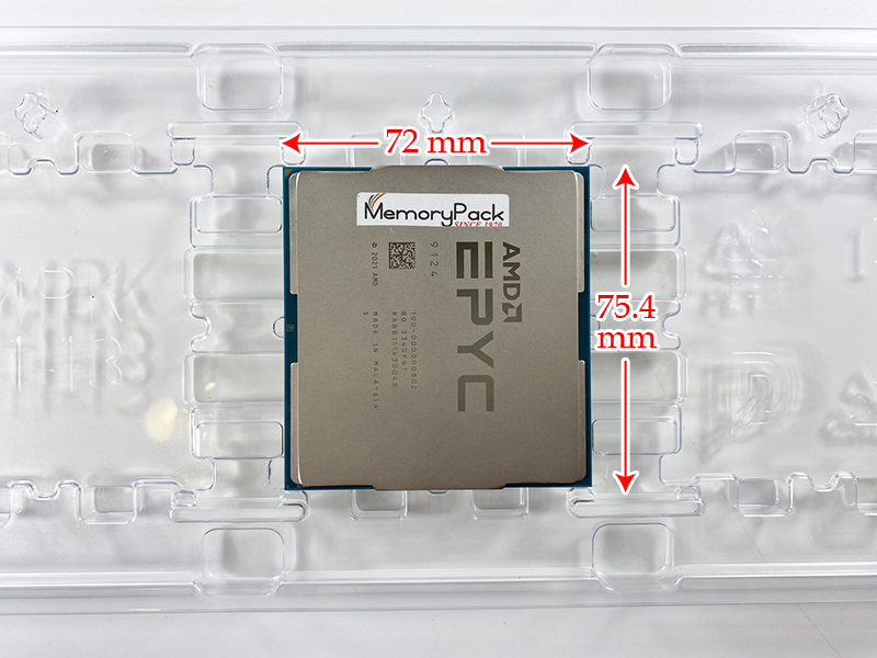MPKT1-13 AMD EPYC SP5 FC-OLGA SM-LGA 75.4×72 cpu tray