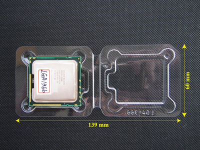 intel amd cpu processor esd blister plastic clamshell box packaging ...