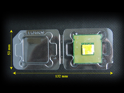 intel amd cpu processor esd blister plastic clamshell box packaging ...