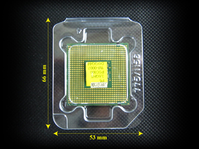 intel amd cpu processor esd blister plastic clamshell box packaging ...