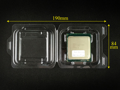 intel amd cpu processor esd blister plastic clamshell box packaging ...