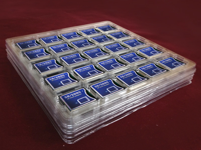 Memorypack ESD micro SD memory card plastic tray