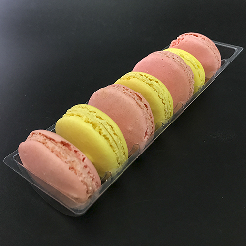 Macaroon packaging Macaron plastic box clamshell