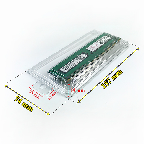 MPK 2216-004 ddr4 ddr ram dram module packaging plastic box memorypack