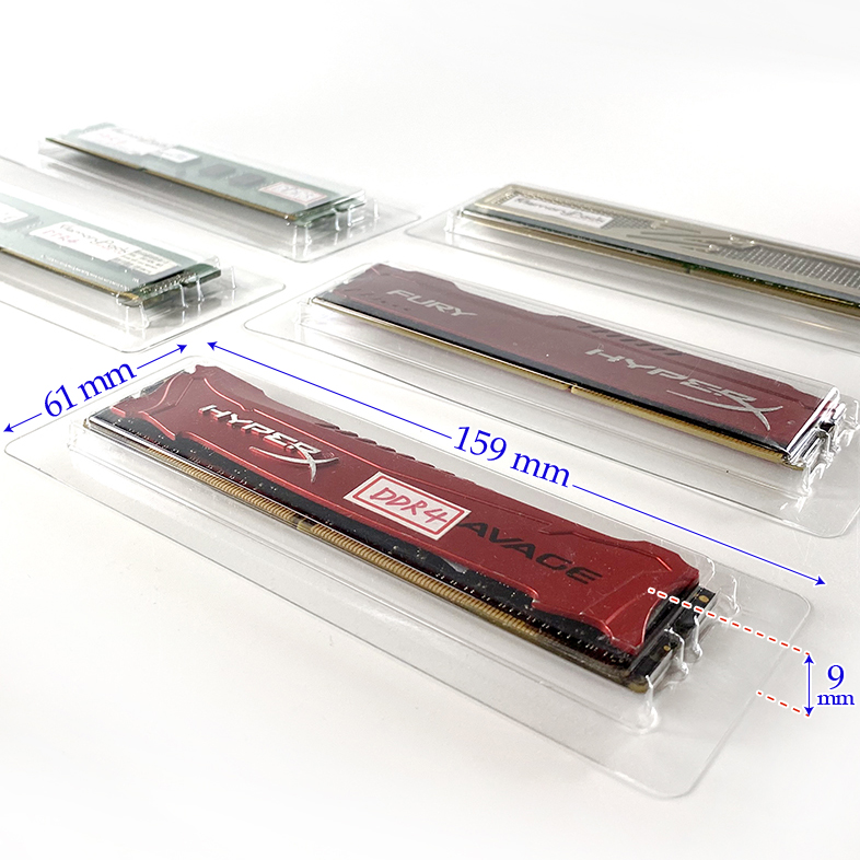 MPK3056 memory ddr ram plastic box packaging verpakking plastic doos ...