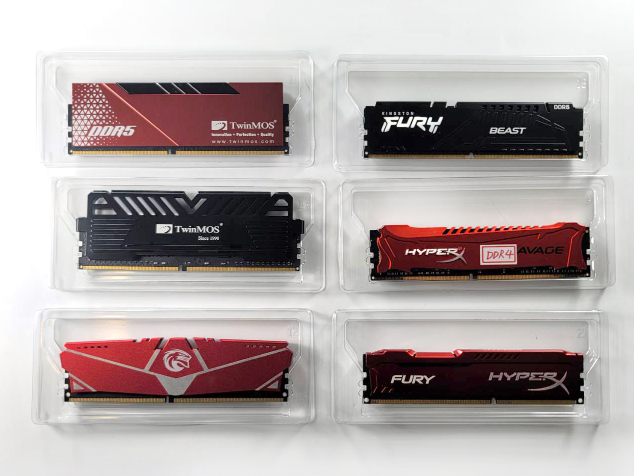 ddr memory ram module packaging plastic box blister clamshell tray long ...