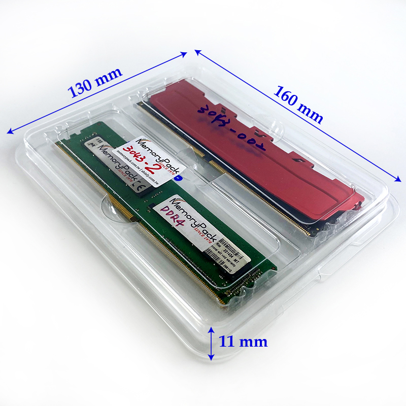 MPK3043-2 memory ddr ram module long dimm plastic box packaging memorypack
