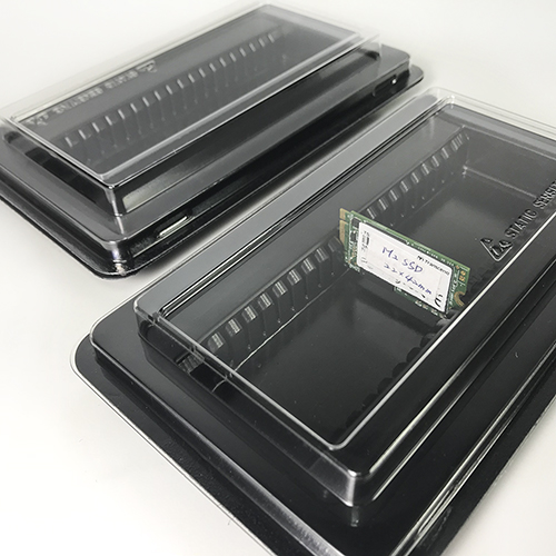 MPK1780 M2 2242 SSD esd plastic box packaging container tray memorypack