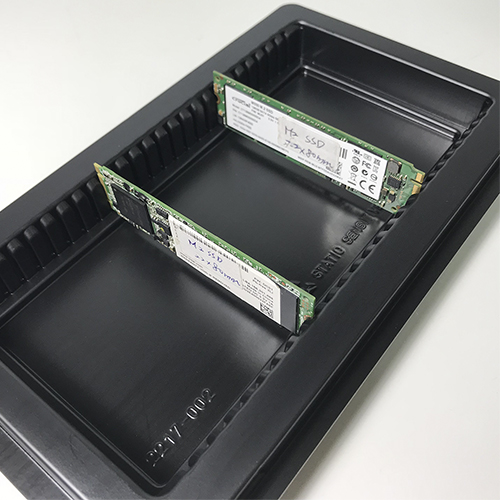 MPK2217 M2 2280 SSD esd plastic box packaging container tray memorypack