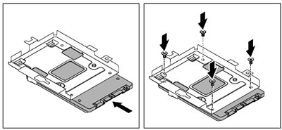 lenovo SSD mounting bracket SSD bracket installation