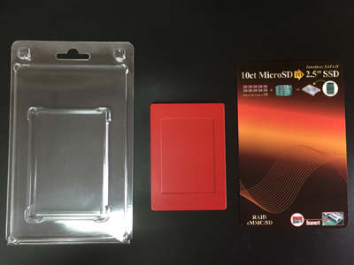 1994002 hdd ssd packaging plastic box clamshell