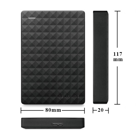 Seagate 2.5" 20mm Portable Hard Drive HDD esd plastic box packaging MPK ...