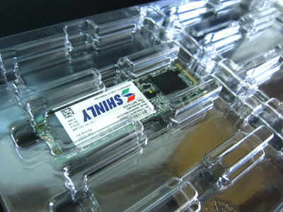 2015-012 12ct2280m2 ngff ssd packaging tray clamshell plastic box 2280m2