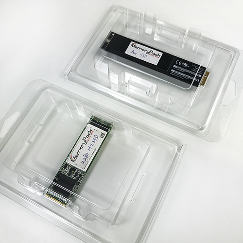 MPKM2MACS SD macbook air 2280M2 SSD packaging plastic box clamshell