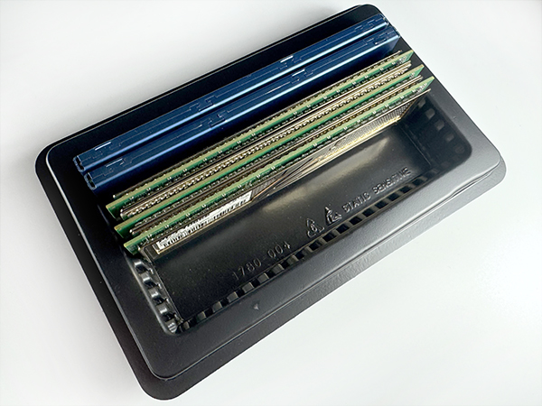 1780-004 ddr memory ram module plastic box packaging Kunststoff-Box ...