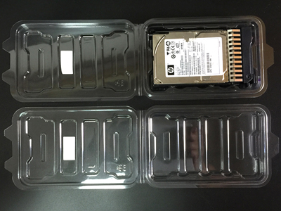 HP SAS dh036abaa5 hdd clamshell packaging hard disk drive plastic box 2006