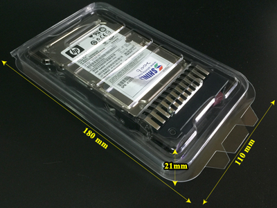 HP SAS dh036abaa5 hdd clamshell packaging hard disk drive plastic box 2006