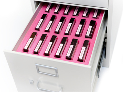 18-count hdd hard drive foam packaging shipping box container