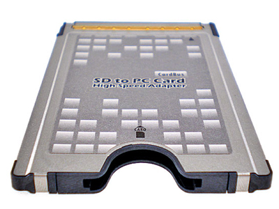 sd sdhc mmc card to cardbus pc card reader adapter memory sdcba-c01