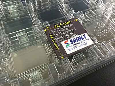 intel amd cpu processor tray esd tray package blister clamshell box ...