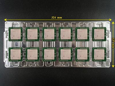 2015009 Intel socket 604 Xeon cpu packaging tray clamshell esd 2015009