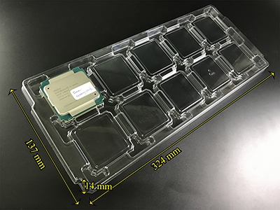 2015027 Intel E5 V3 CPU tray packaging esd plastic box