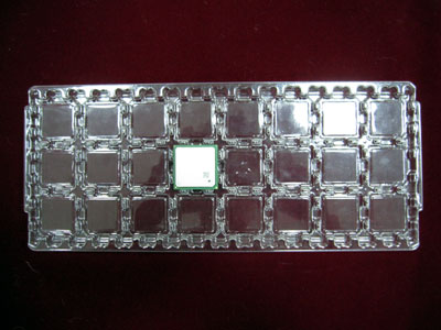 Intel 478 cpu processor packaging tray plastic box