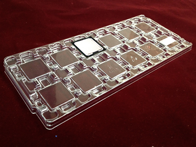 intel amd cpu processor tray esd tray package blister clamshell box ...