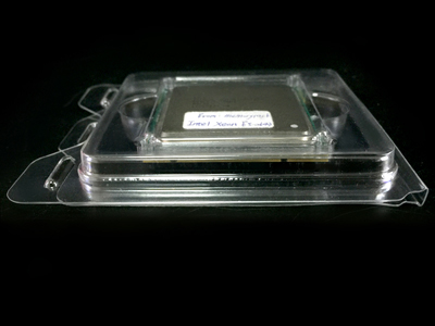 intel E5 cpu packaging plastic box clamshell