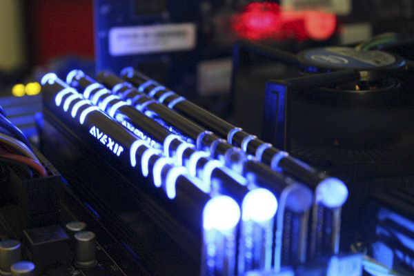 AD17 White DDR4 long dimm heatsinks heat spreader