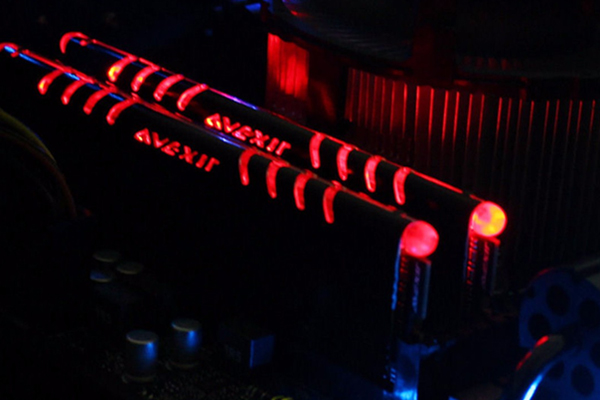 AD17 White DDR4 long dimm heatsinks heat spreader