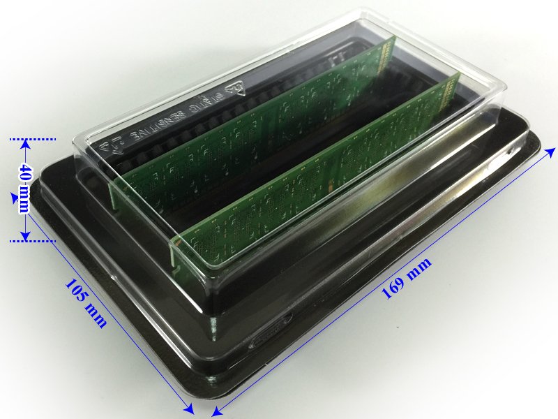 1780002 dram memory module ram plastic box ddr esd packaging blister ...