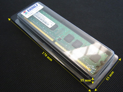 1783 ddr memory ram module esd packaging plastic box