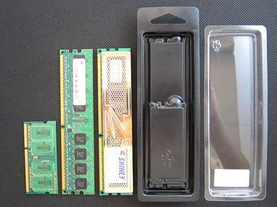 1783 ddr memory ram module esd packaging plastic box