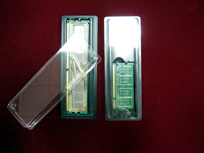 dram memory module plastic box esd package blister clamshell tray ddr3 ...