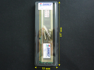 dram memory module plastic box esd package blister clamshell tray ddr3 ...