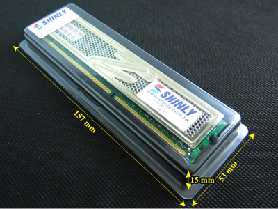 dram memory module plastic box esd package blister clamshell tray ddr3 ...