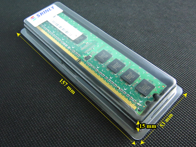 dram memory module plastic box esd package blister clamshell tray ddr3 ...