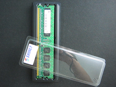 dram memory module plastic box esd package blister clamshell tray ddr3 ...