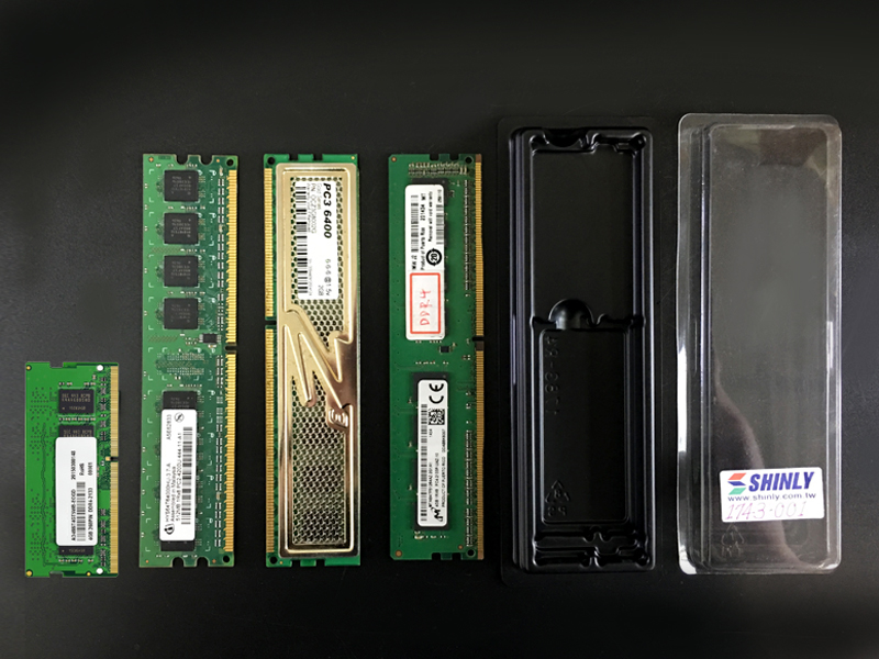ddr4 ddr memory ram module packaging plastic box esd blister clamshell ...