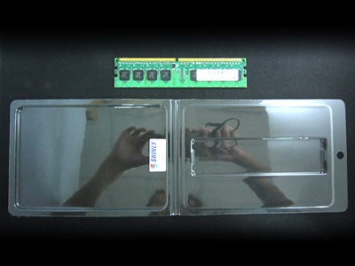 ddr plastic box packaging ram memory clamshell 1853