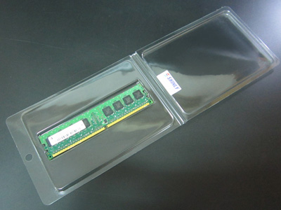 ddr plastic box packaging ram memory clamshell 1853